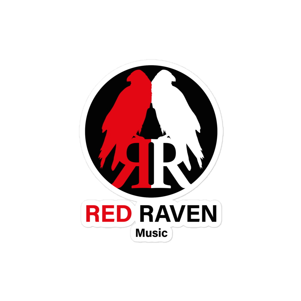 Aufkleber - Red Raven Music Logo – The Dark Tenor
