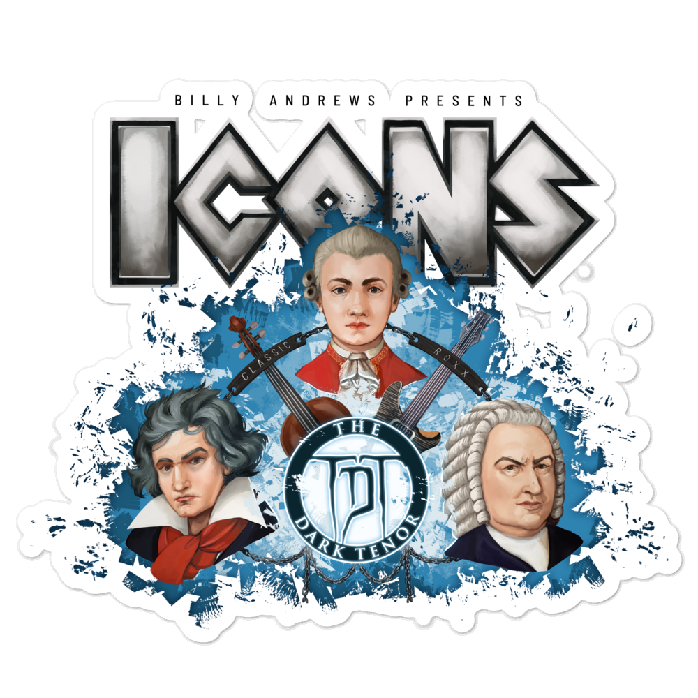 Sticker - ICONS TRIO – The Dark Tenor