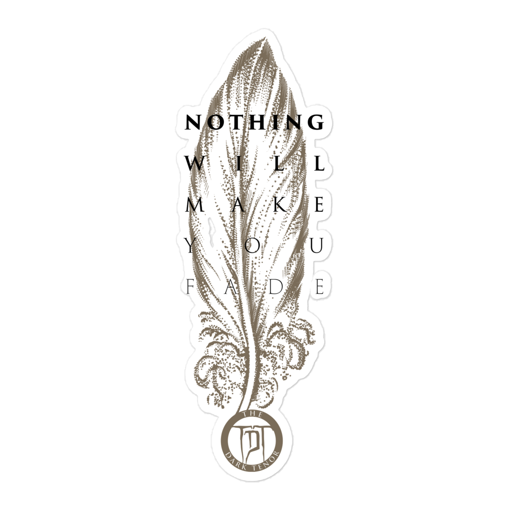 Sticker - Fade – The Dark Tenor